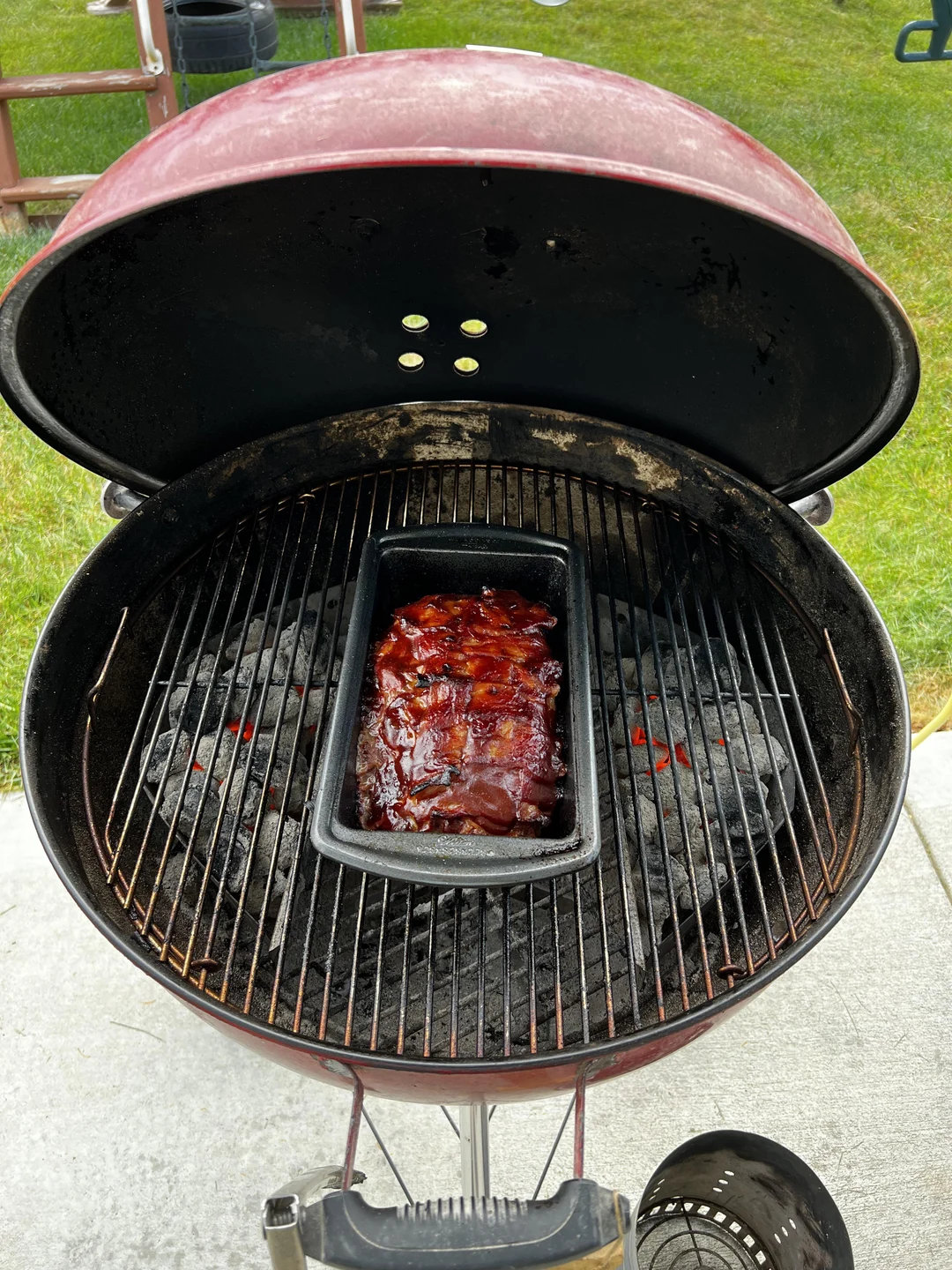 Grilled meatloaf | Scrolller