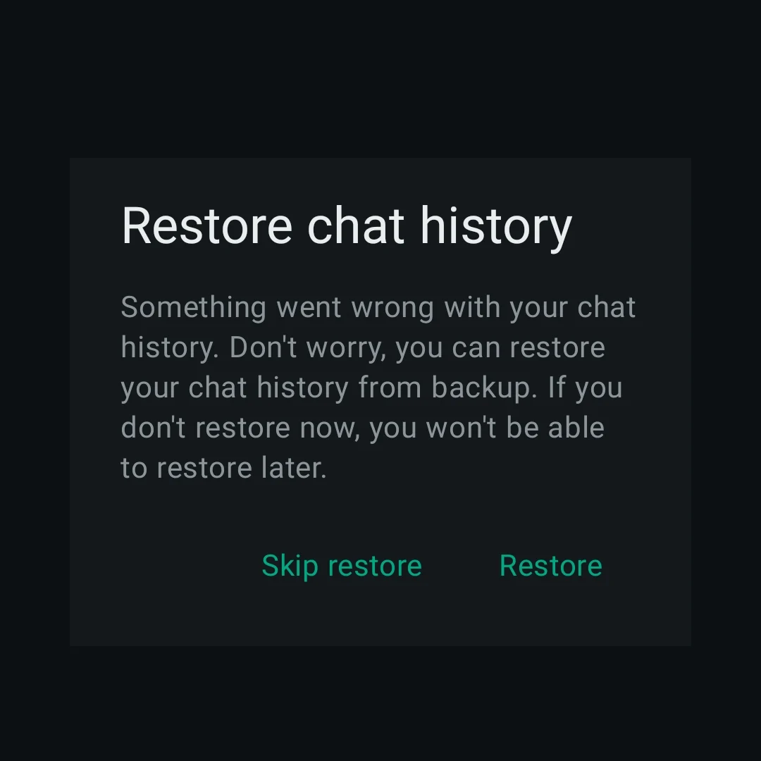 Restore chat history | Scrolller