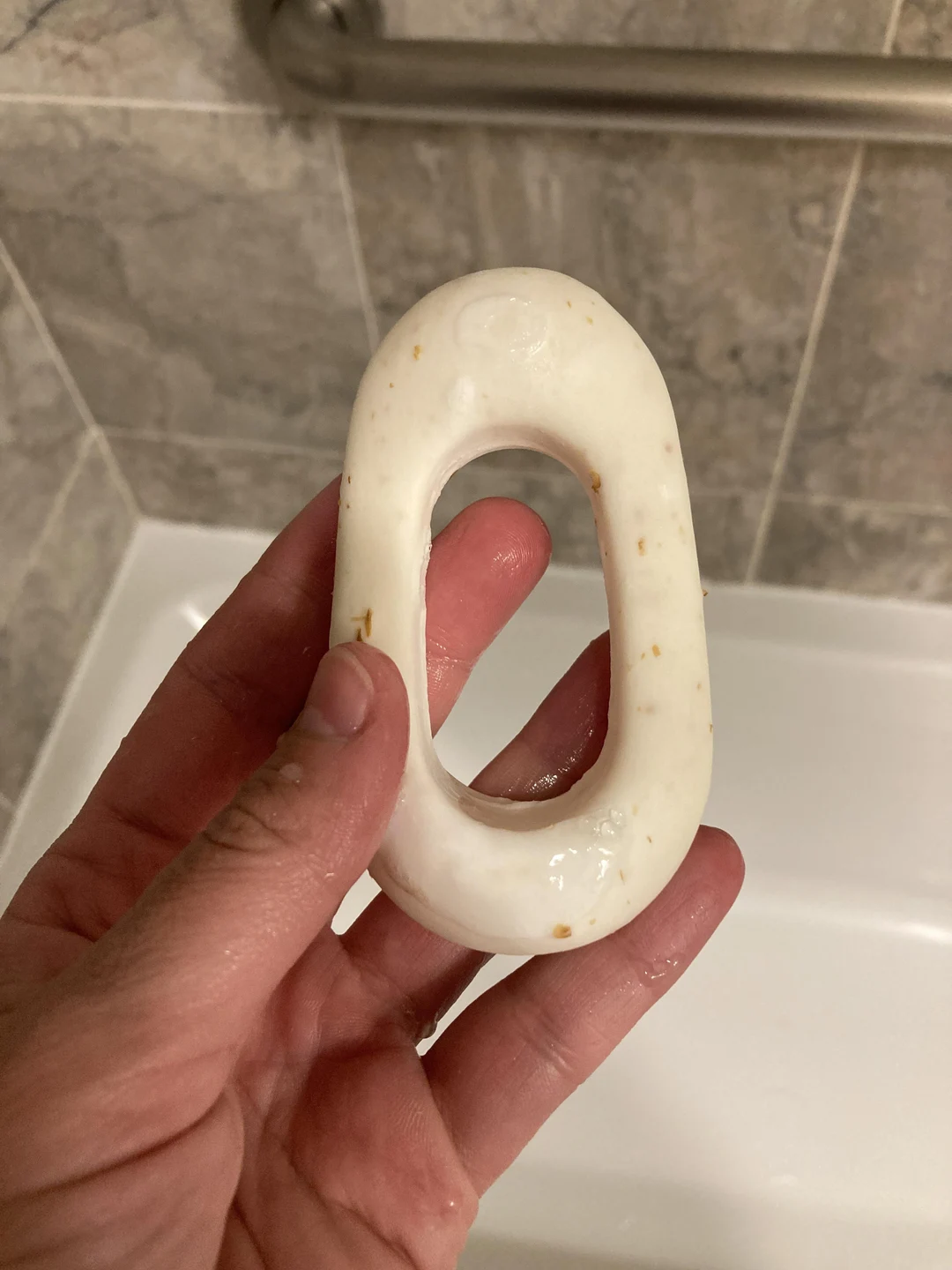 This bar of soap that’s in the bathroom of the hotel I’m currently staying at | Scrolller