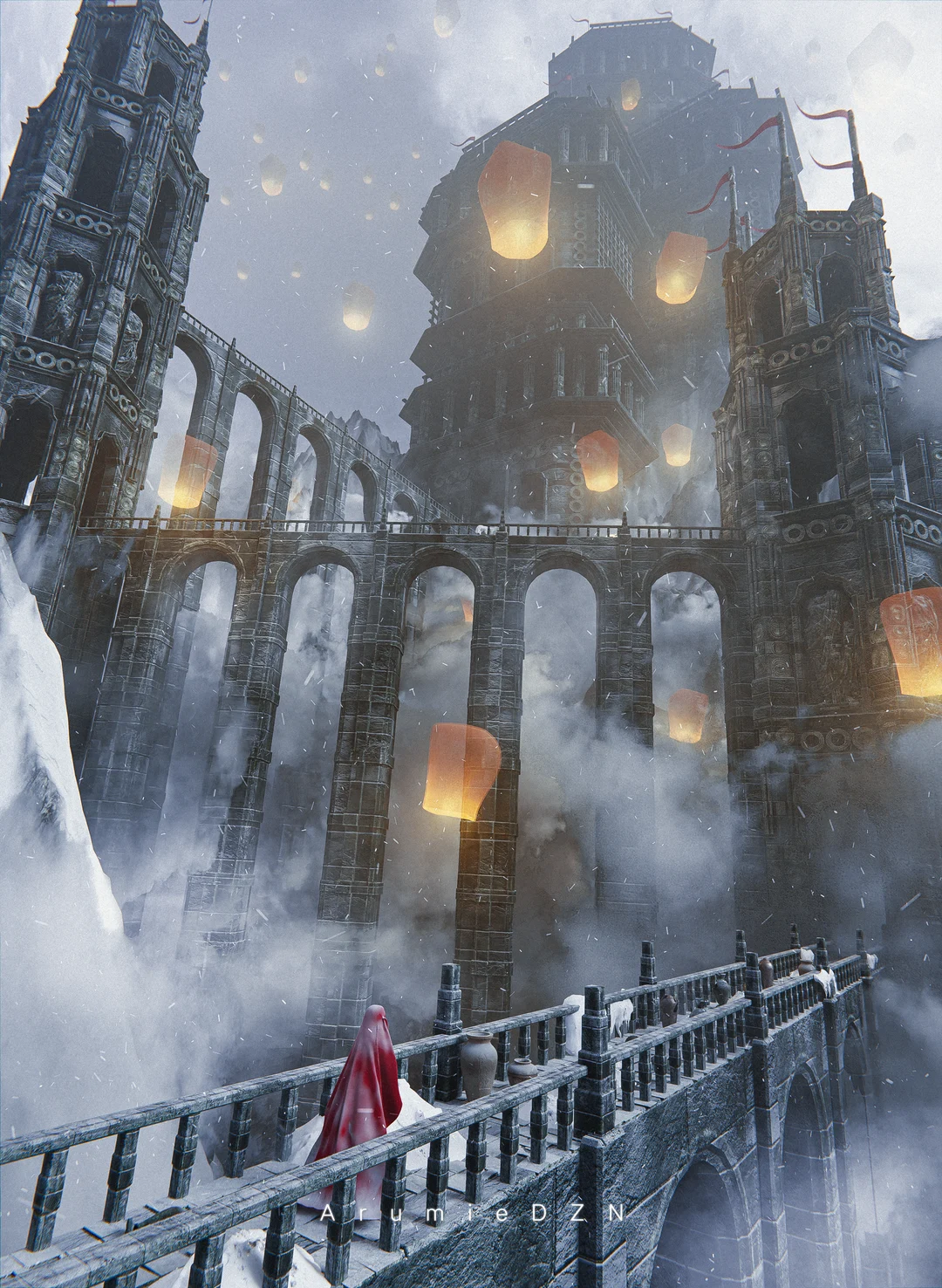 Pilgrimage made on Blender by ArumieDZN (me) | Scrolller