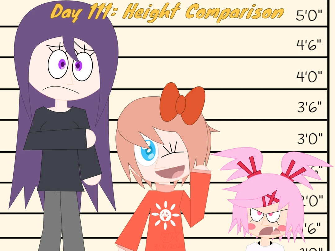 Dailyori Drawing Day 111: Height Comparison | Scrolller