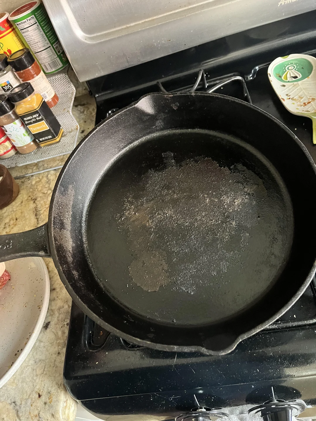 Seasoning ruined, how to fix? | Scrolller
