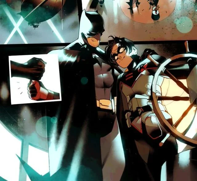 [artwork ] artwork for new batman and robin by simon di mio | Scrolller