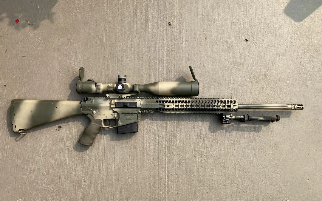 Finally satisfied with my build. Wilson combat + SLR rifleworks. 24” super sniper barrel in 6.5 ...