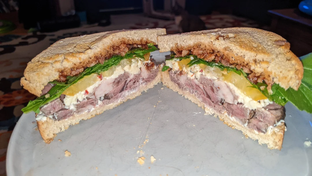 Leftover prime rib sandwich | Scrolller