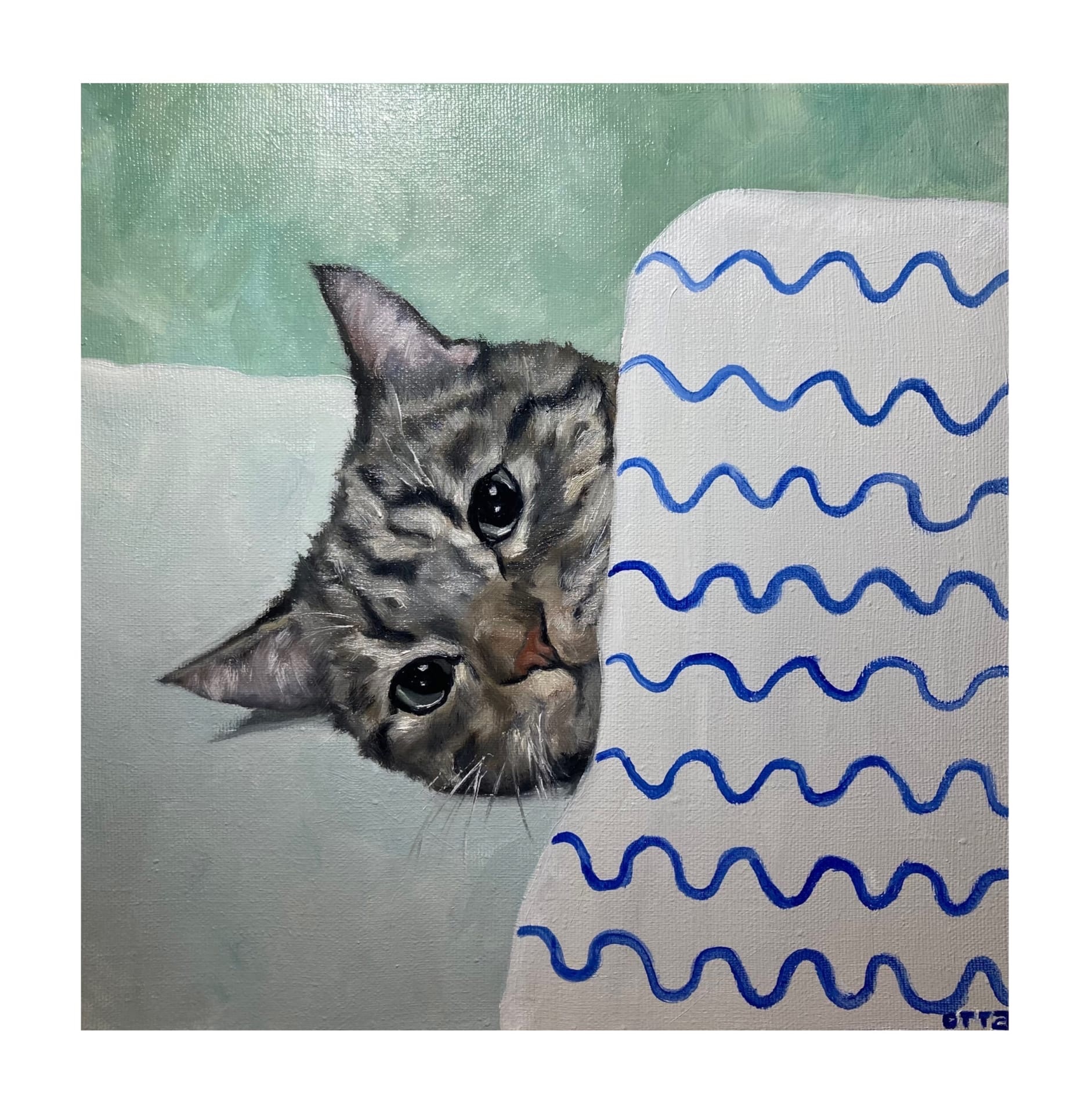 Sadness, me, oils, 2022 | Scrolller