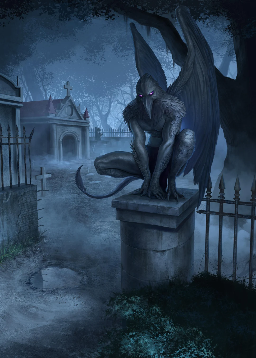 Granite Gargoyle by Alen Rocha | Scrolller