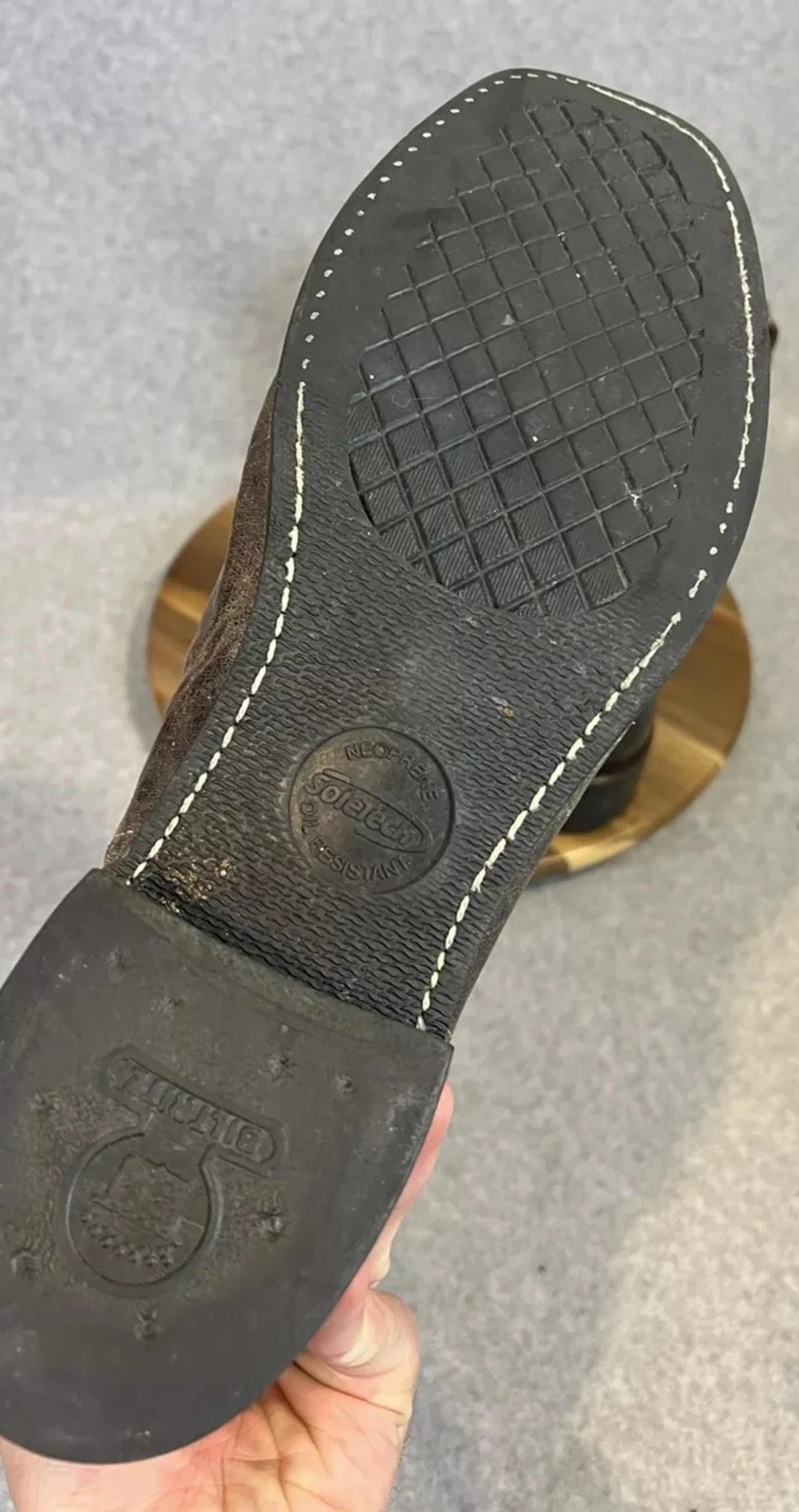 Frye boots sole stitching | Scrolller