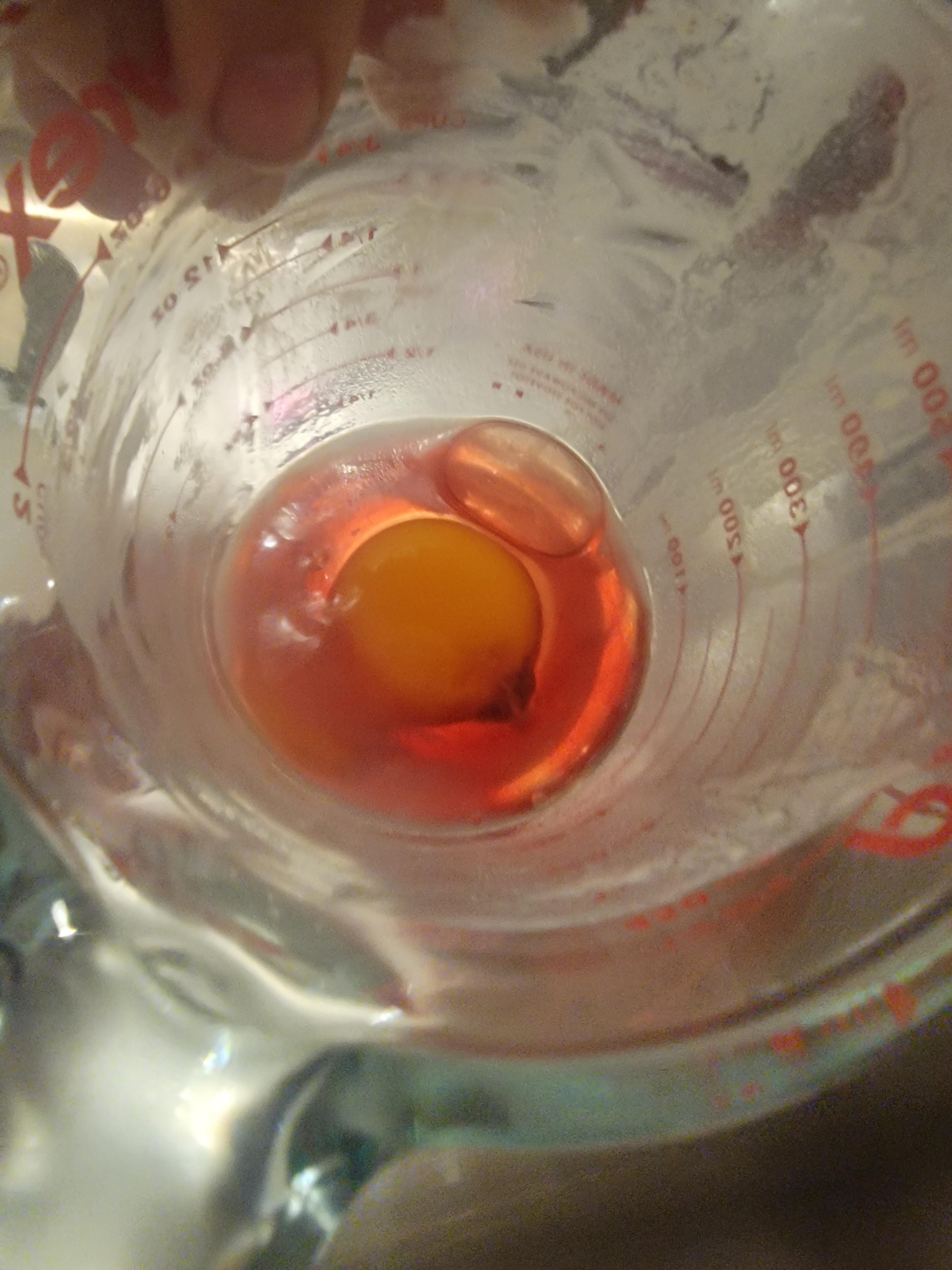 Red egg my mom cracked | Scrolller