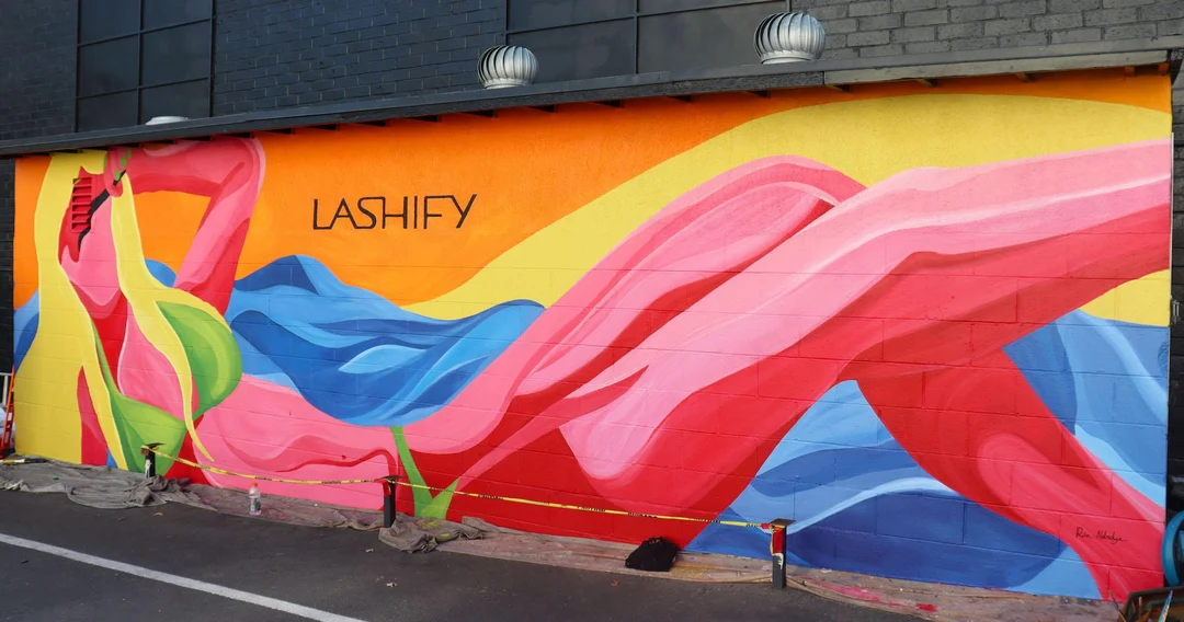 Mural I made in North Hollywood | Scrolller