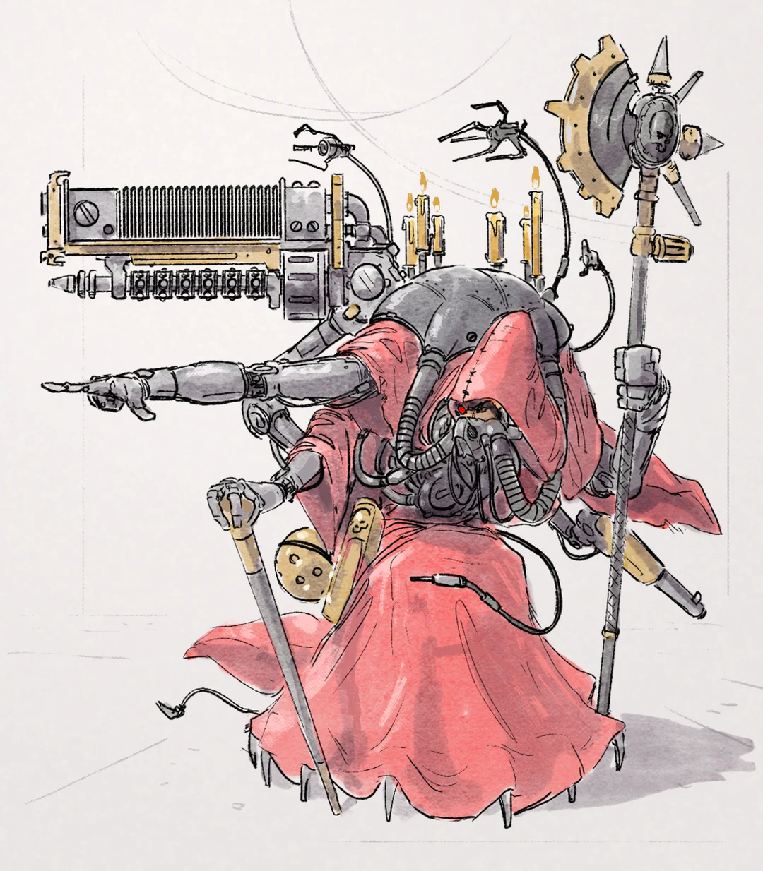 [OC] Some mechanicum which I drew. | Scrolller