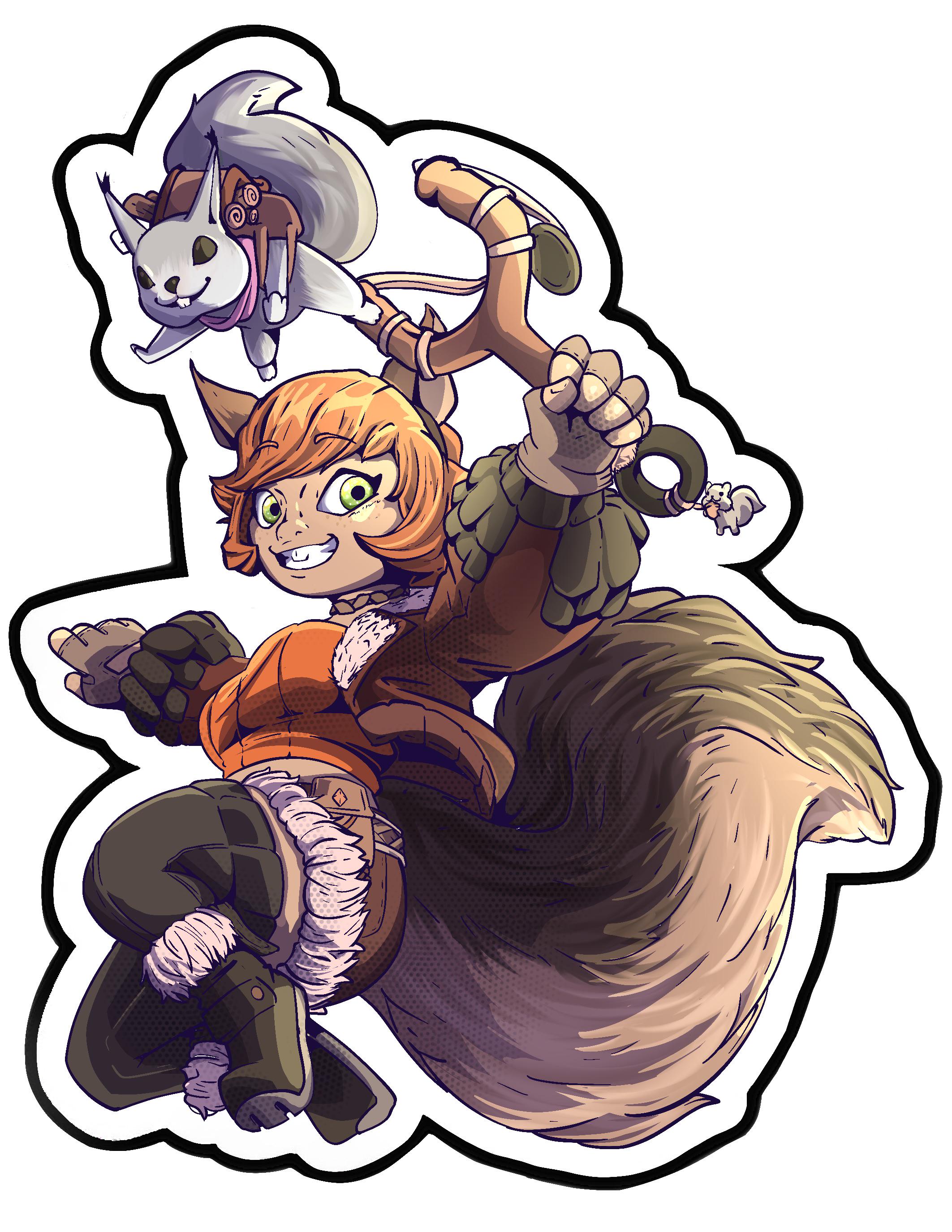 Made a Squirrel Girl sticker, excited she’s in Rivals | Scrolller