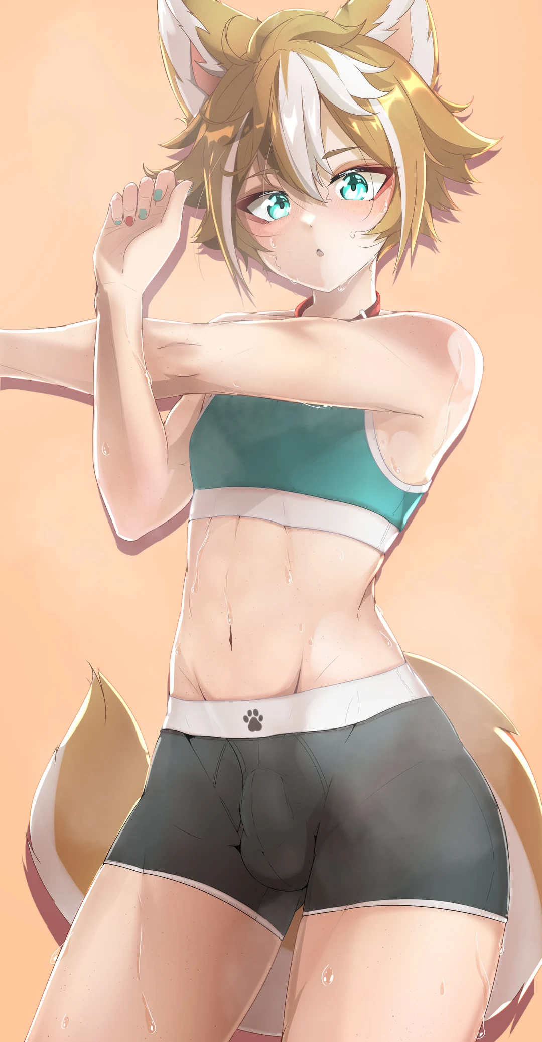 Stretching doggo boi | Scrolller