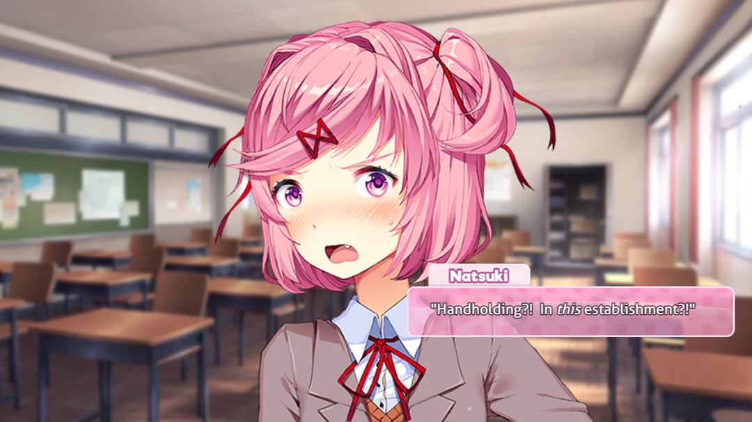 Natsuki does not approve | Scrolller