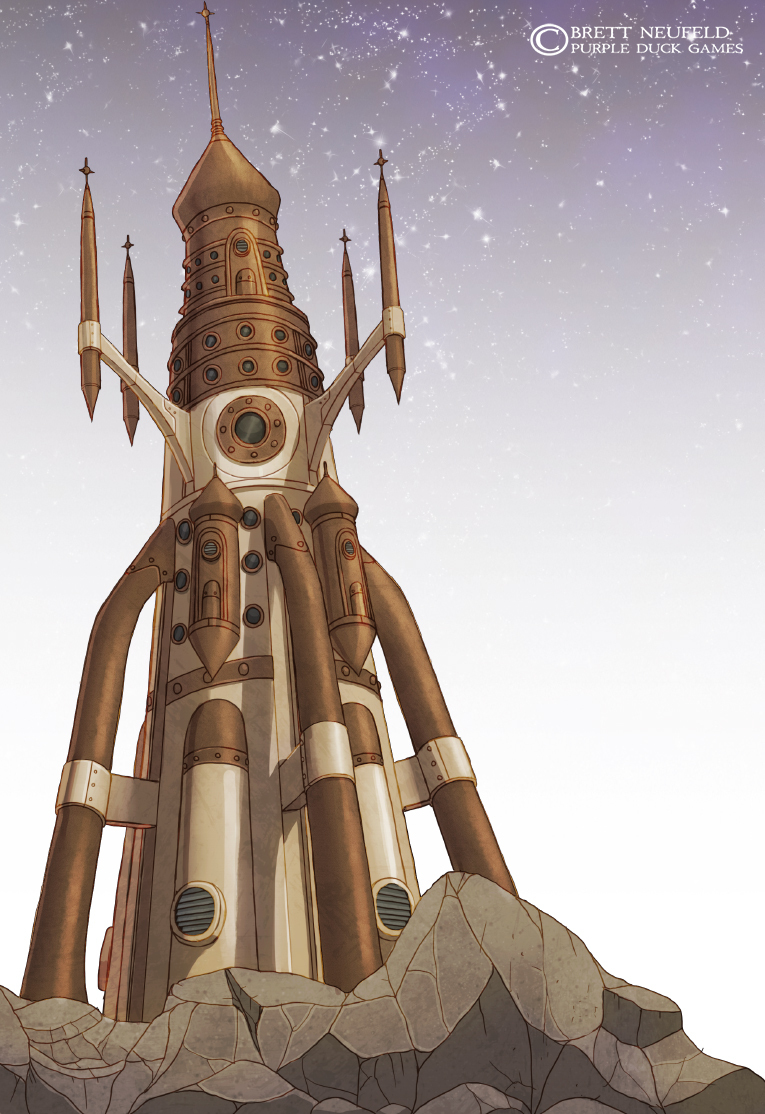 Copper Tower by Brett Neufeld | Scrolller