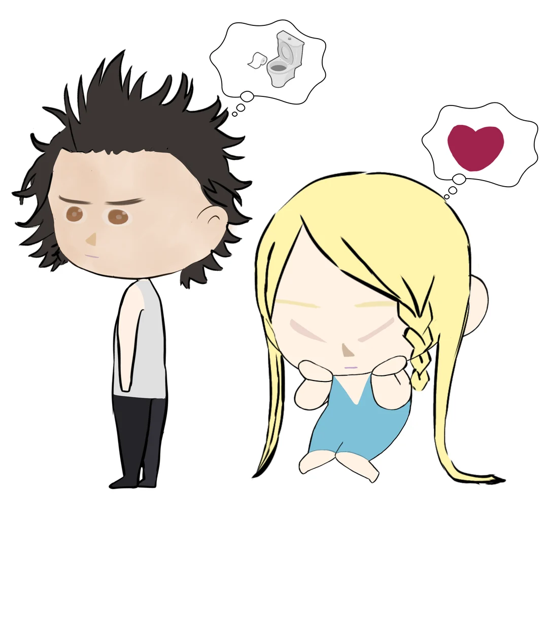 I tried drawing Yami Charlotte Chibi Art | Scrolller