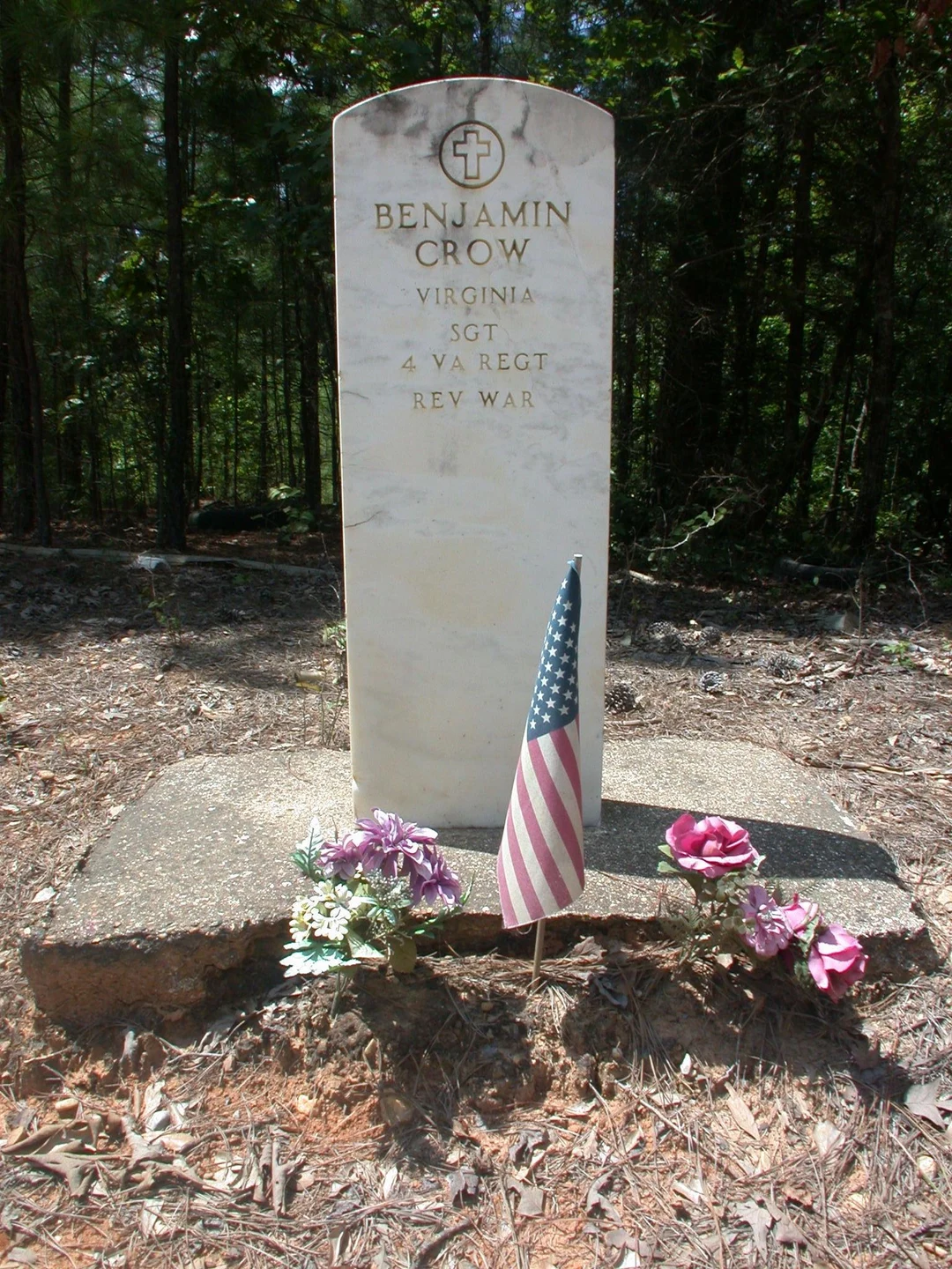 Sgt Benjamin Crow, Revolutionary War Vet, B: Delaware, D: Arkansas | Scrolller