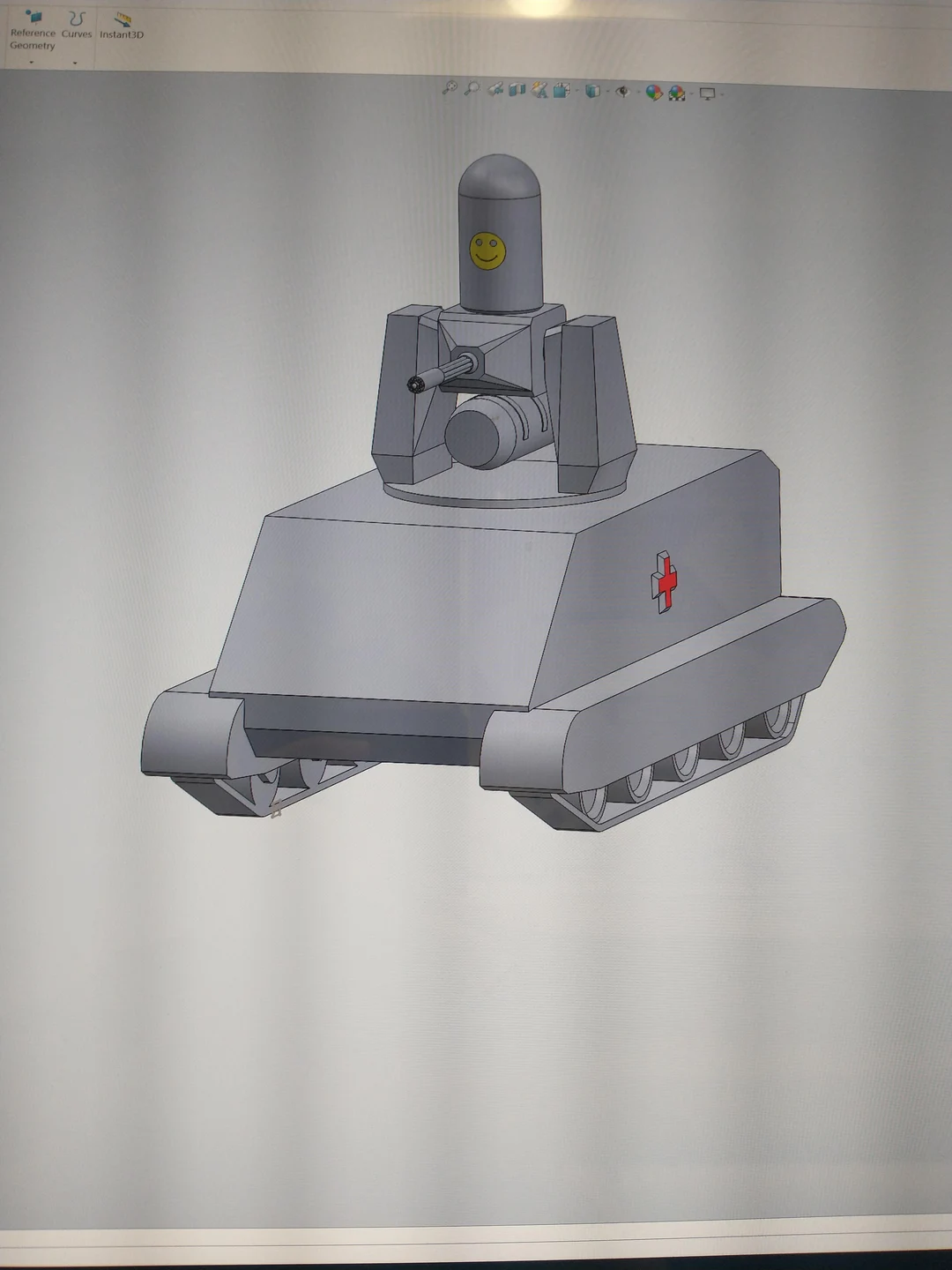 I know it's not much yet but I figured it fit here. M113 hull with a CIWS on top. Used as a ...