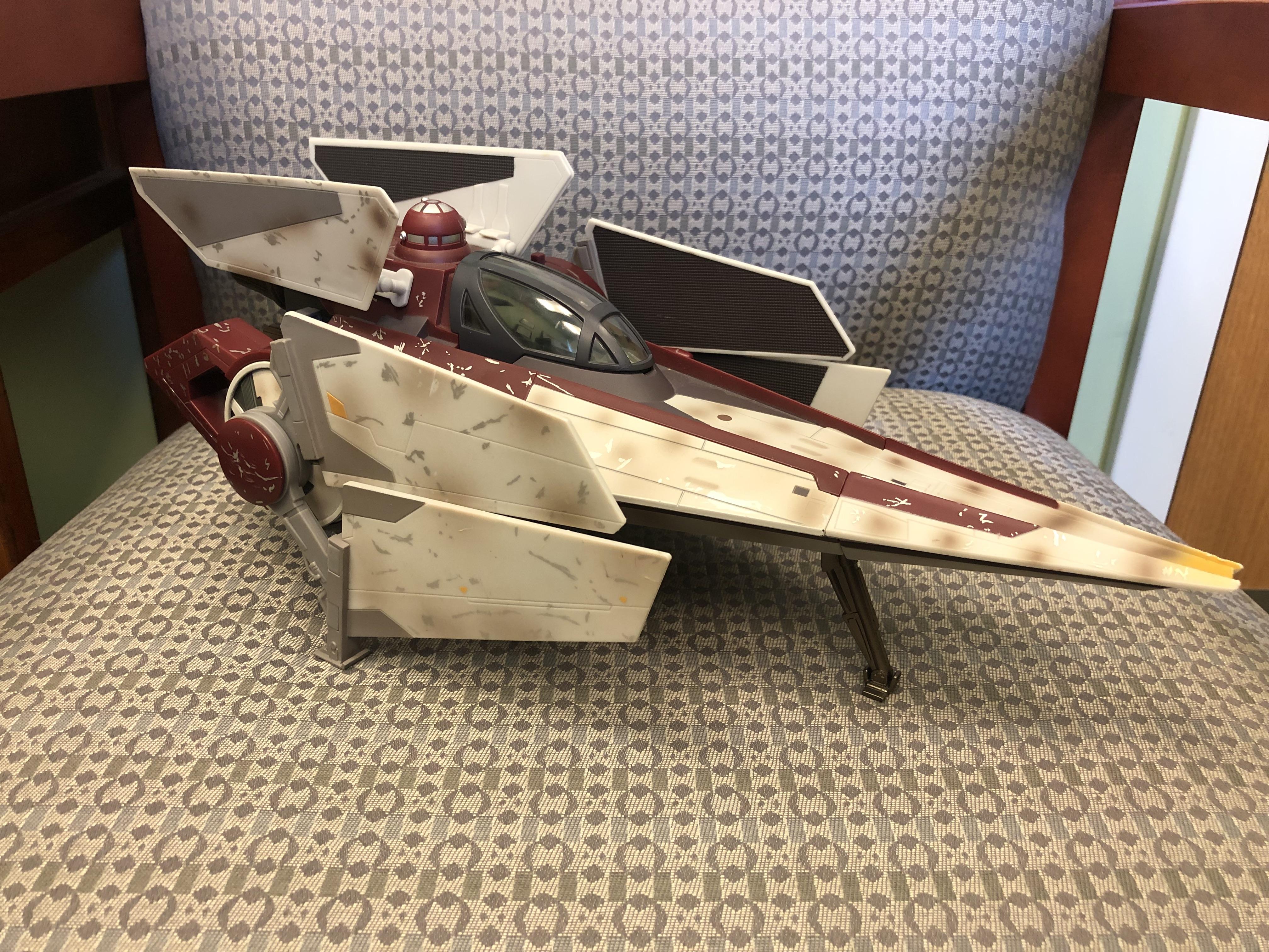 Stoked to Pick Up A Complete Clone Wars V-Wing! | Scrolller