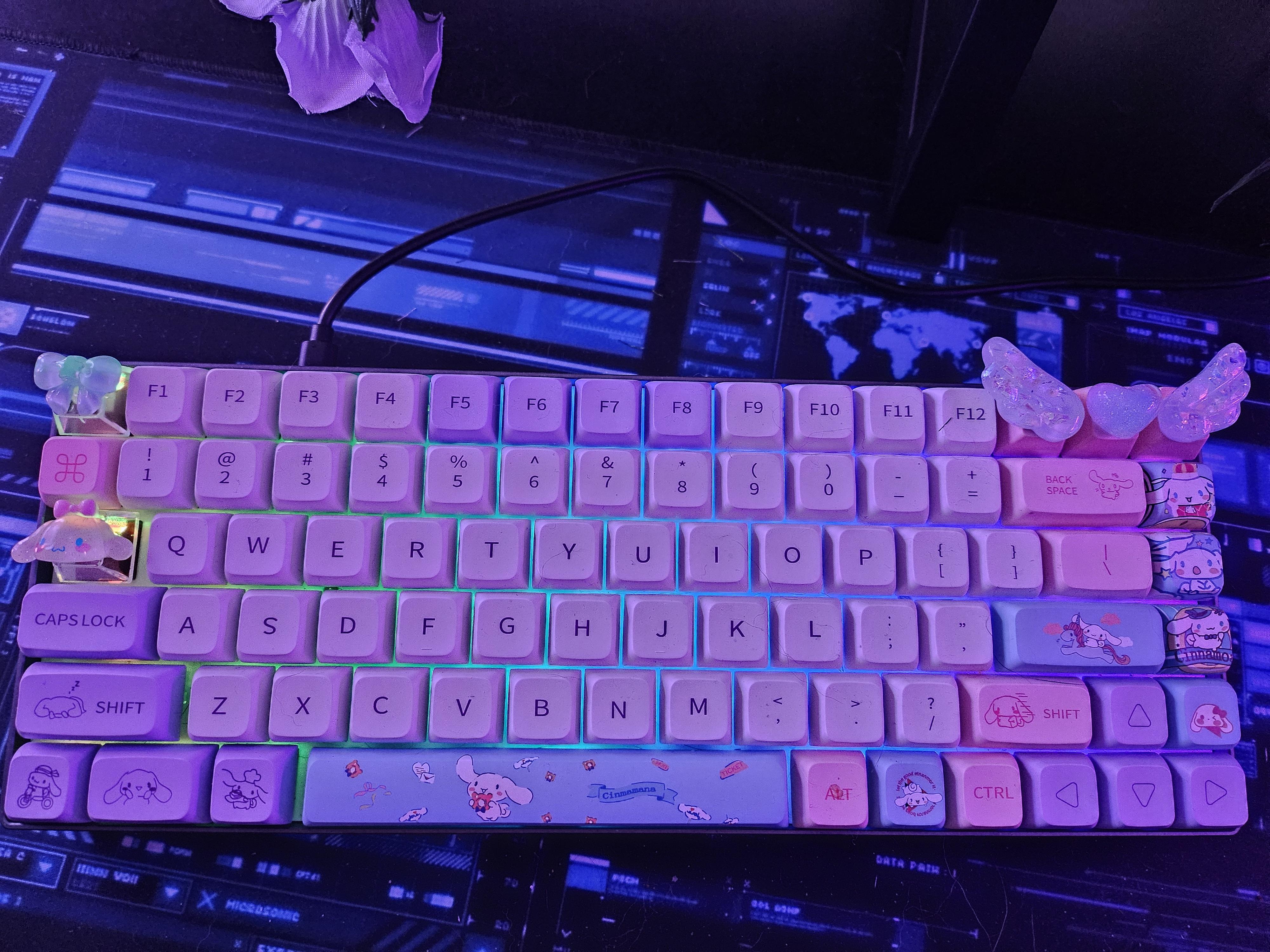 Custom Cinnamoroll Keeb! 🎀💝 | Scrolller
