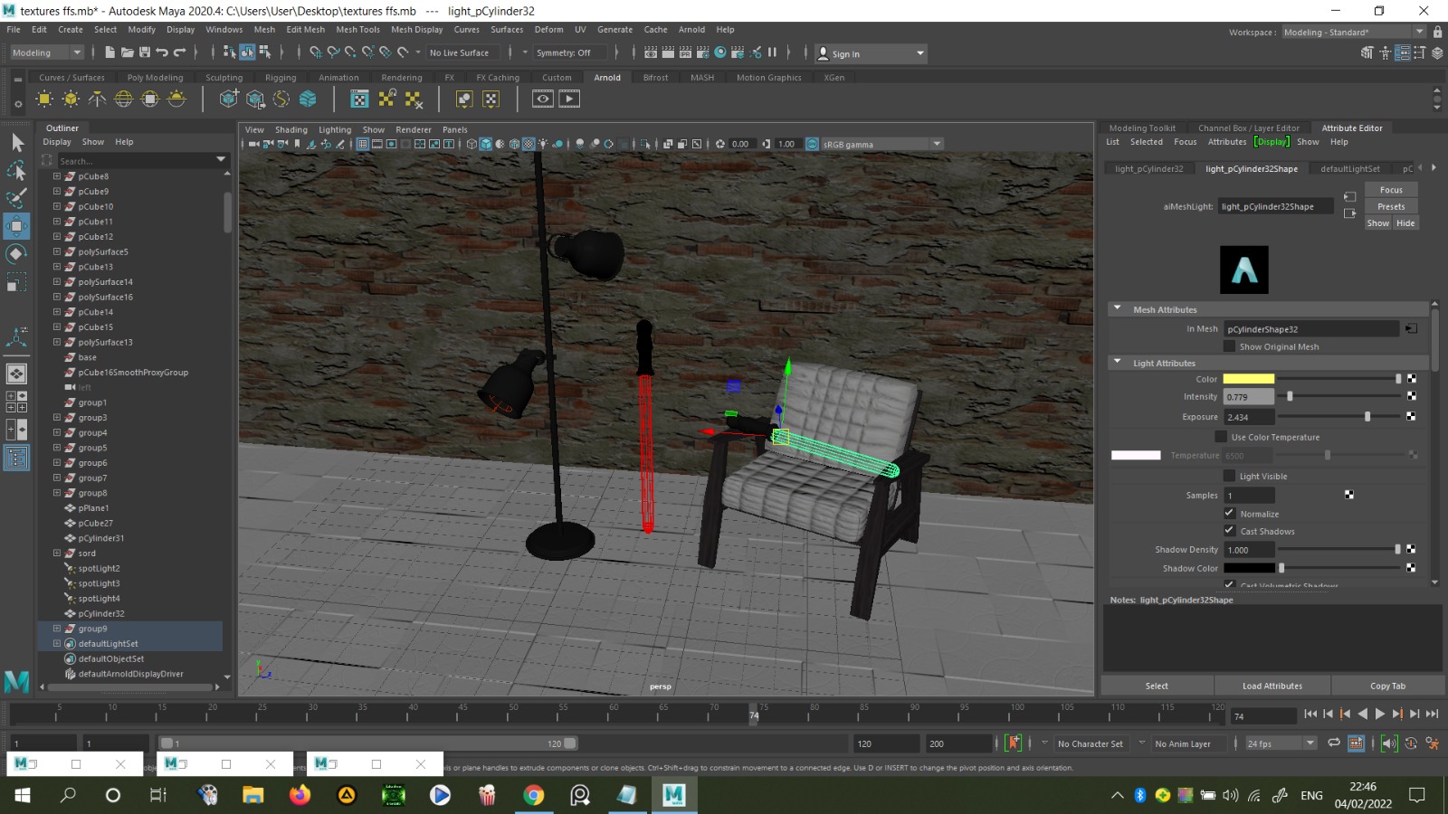 Why i have this grain effect when i try to render with arnold? Thanks for help | Scrolller