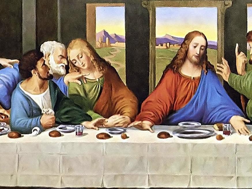 The Last Supper but with Hazbin characters [@whatcha4] | Scrolller