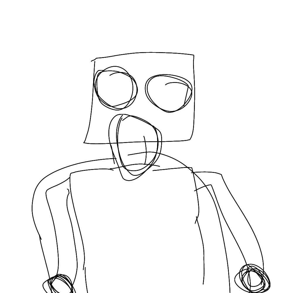 I got bored and drew what the servers look like | Scrolller