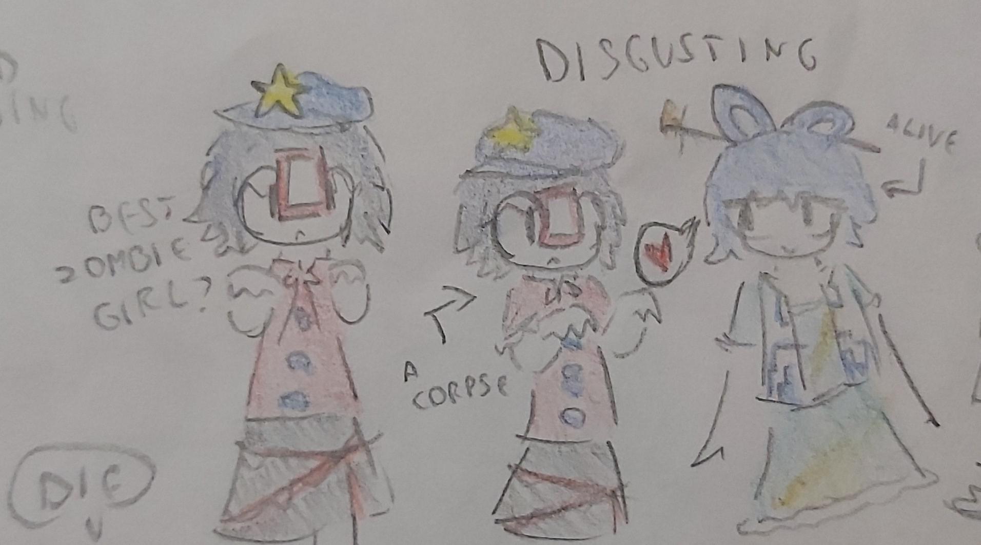 Some touhou 13 characters | Scrolller