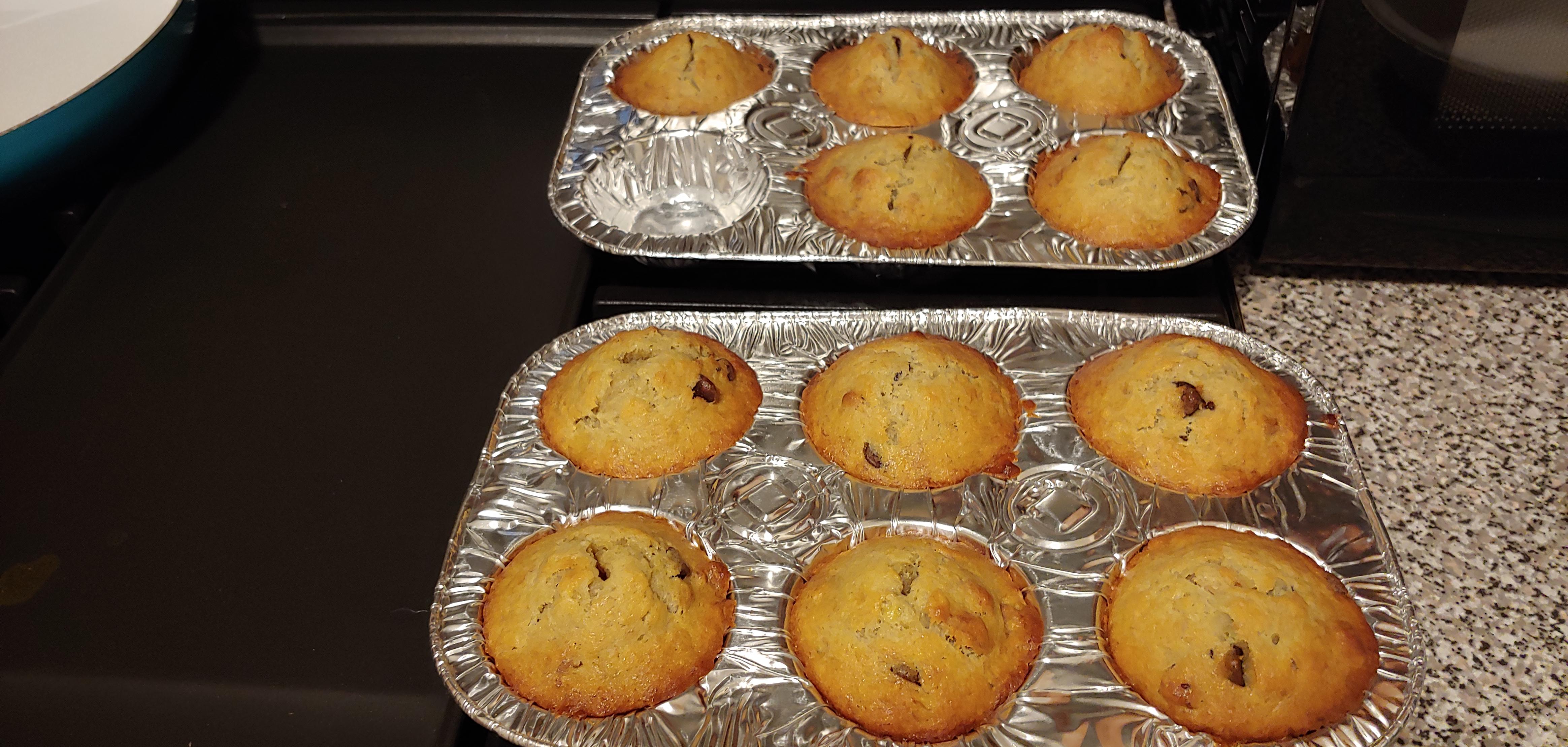 [Homemade] Brown butter banana nut muffins | Scrolller