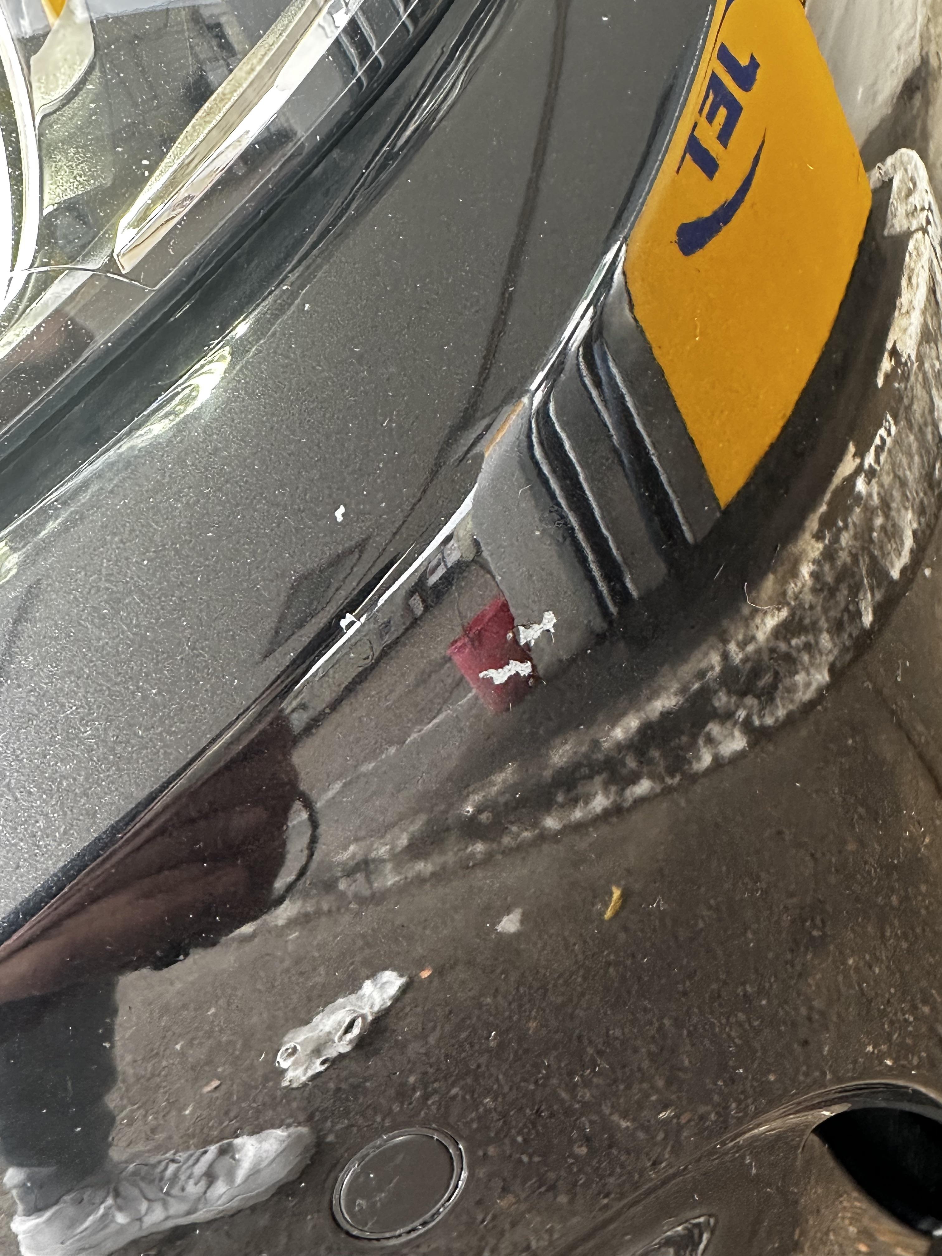 Paint chipping on front bumper | Scrolller