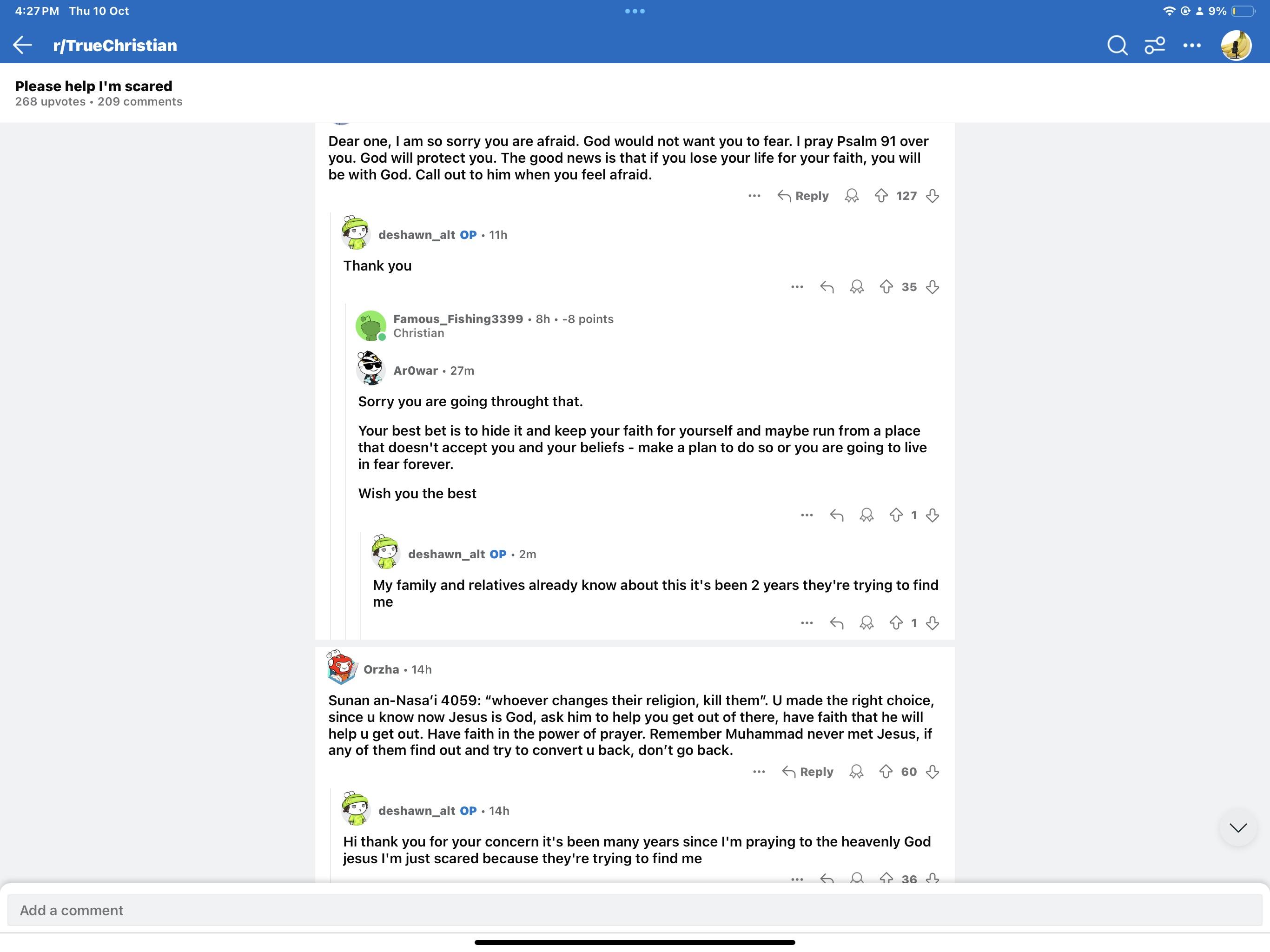 How do we respond to this | Scrolller
