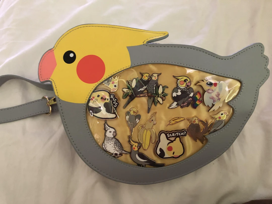 I finally finished my cockatiel ita bag! | Scrolller