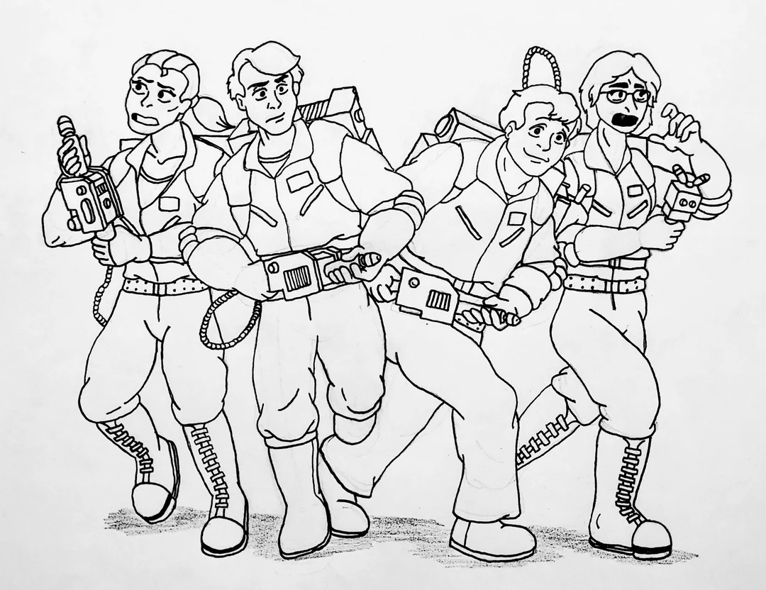 Ghostbusters artwork I did | Scrolller
