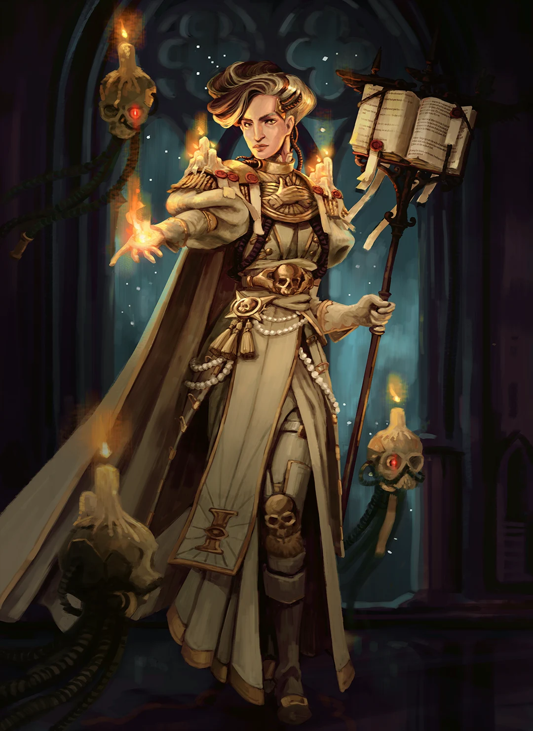 I made a custom portrait for my Rogue Trader! | Scrolller