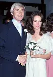 Dennis Cole and Jaclyn Smith on their wedding day in 1978. | Scrolller