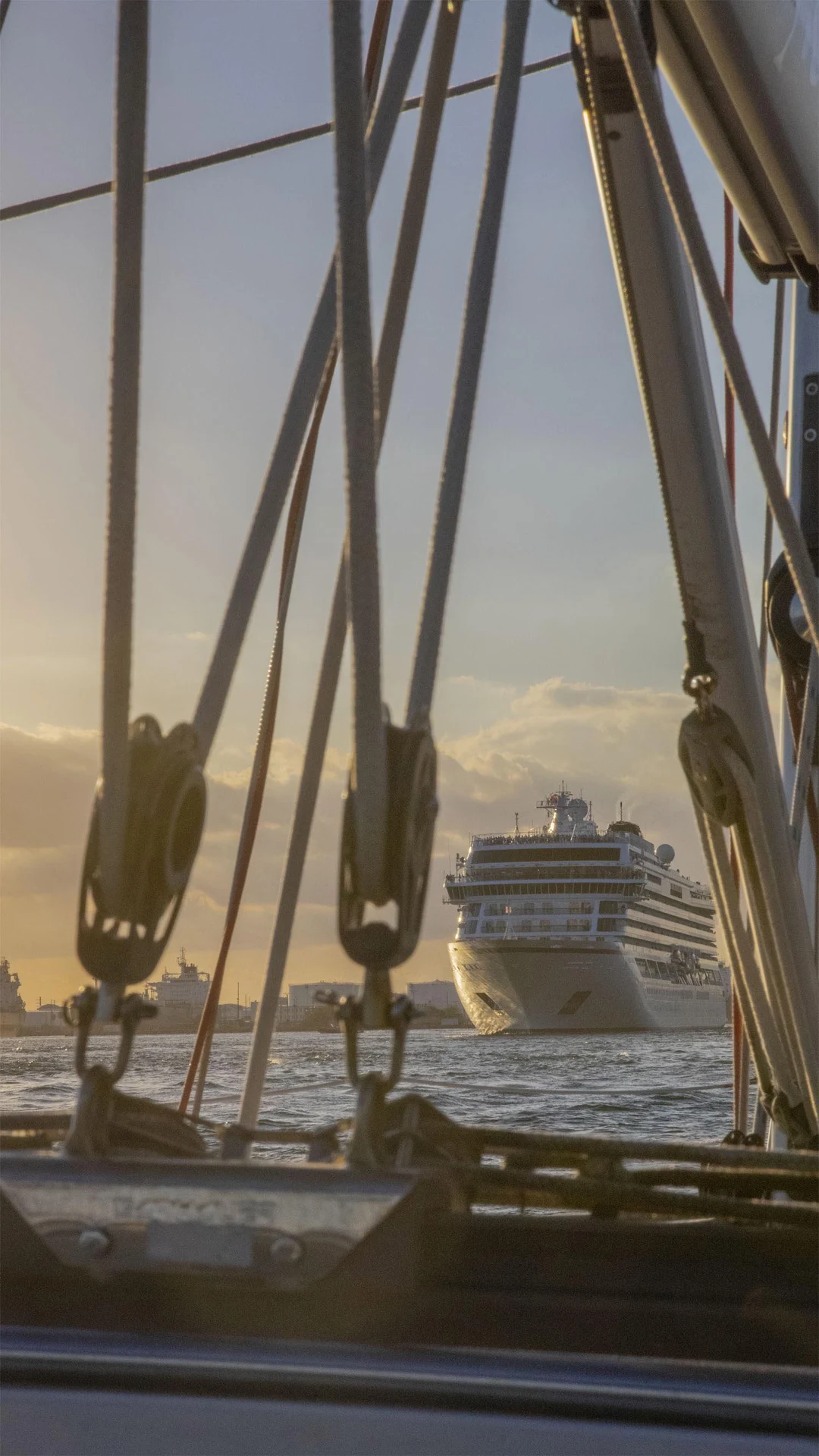 Cruise Ship Leaving Port Everglades, Florida, USA | Scrolller