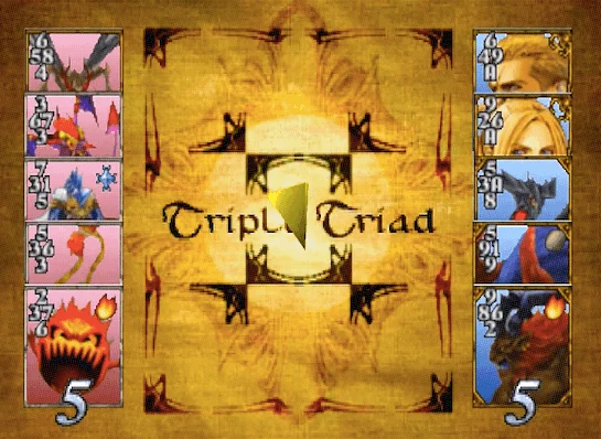 Triple Triad Card Selection for physical games | Scrolller