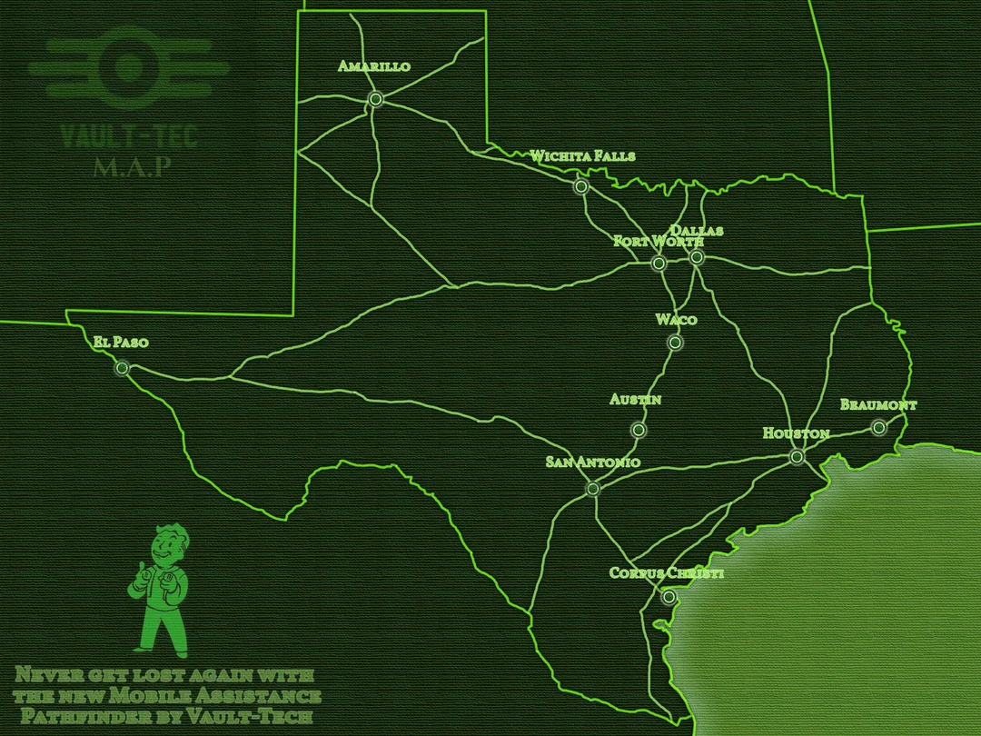 Fallout: Lone Star Map | Scrolller