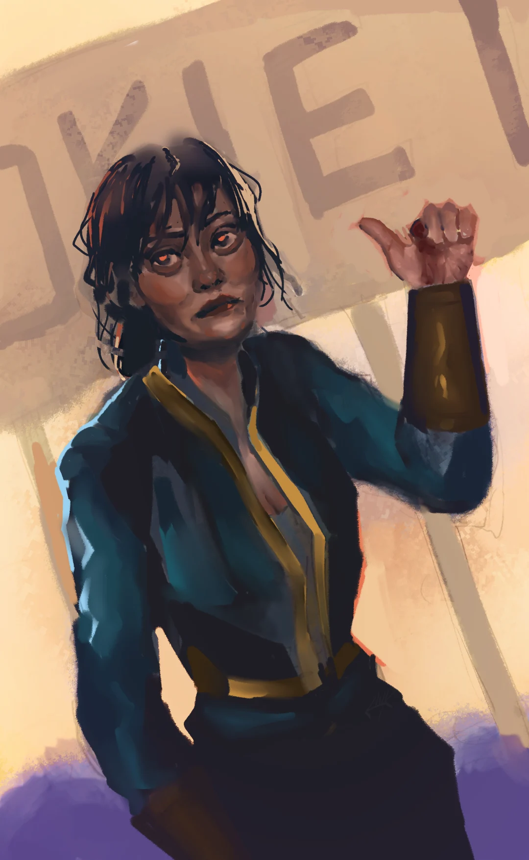 "Okie dokie!" - Lucy Maclean, by me | Scrolller