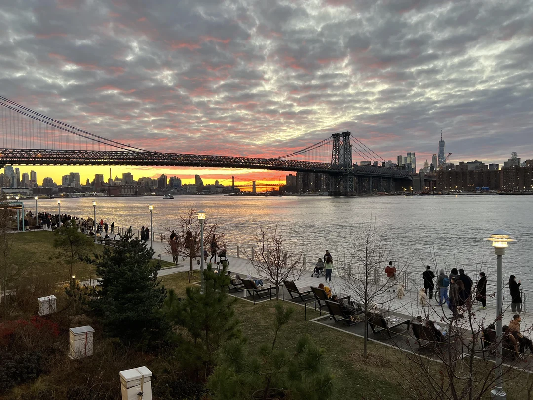 Brooklyn and Lower Manhattan sunset | Scrolller