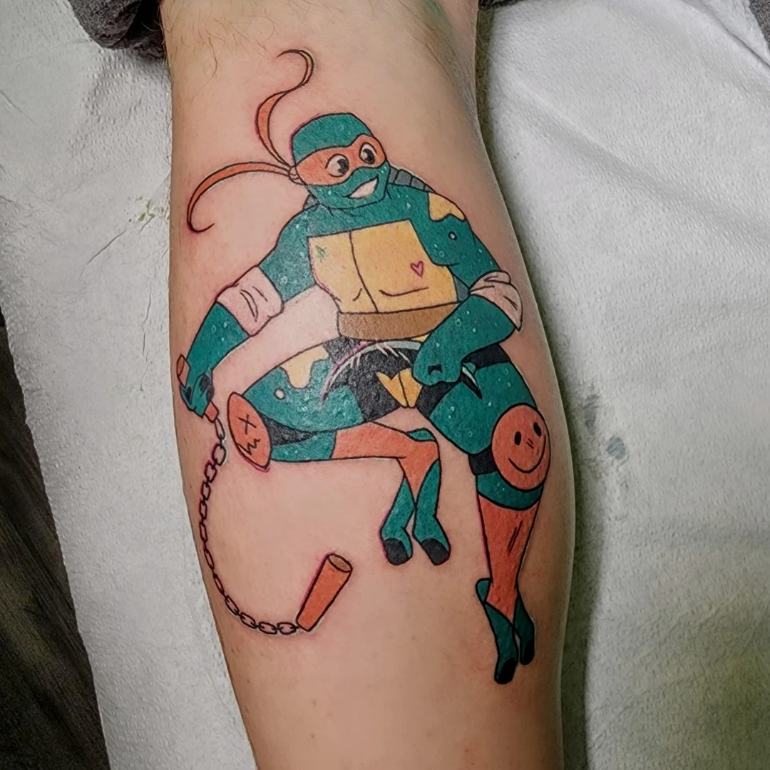 Batman Vs TMNT ink | Scrolller