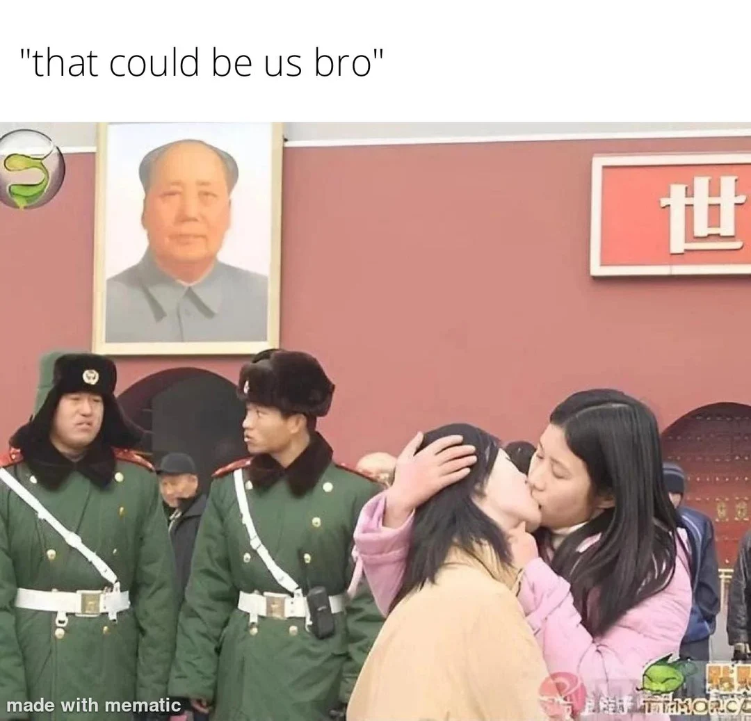 What if we kissed in front of mao 👉👈 | Scrolller