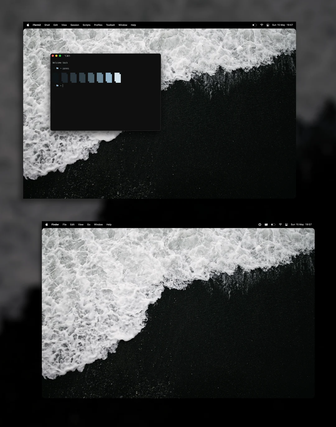[Aqua] Monochrome | Scrolller