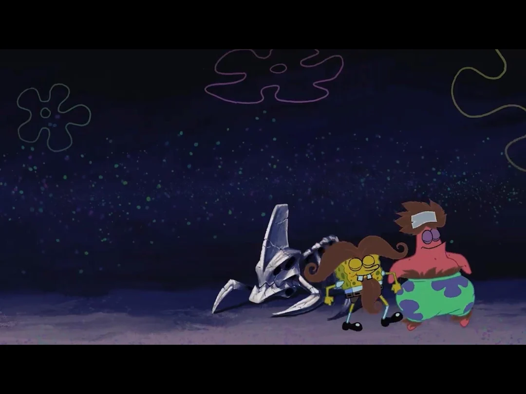 [No spoilers] Spotted this little guy in the Spongebob Movie fan remake | Scrolller