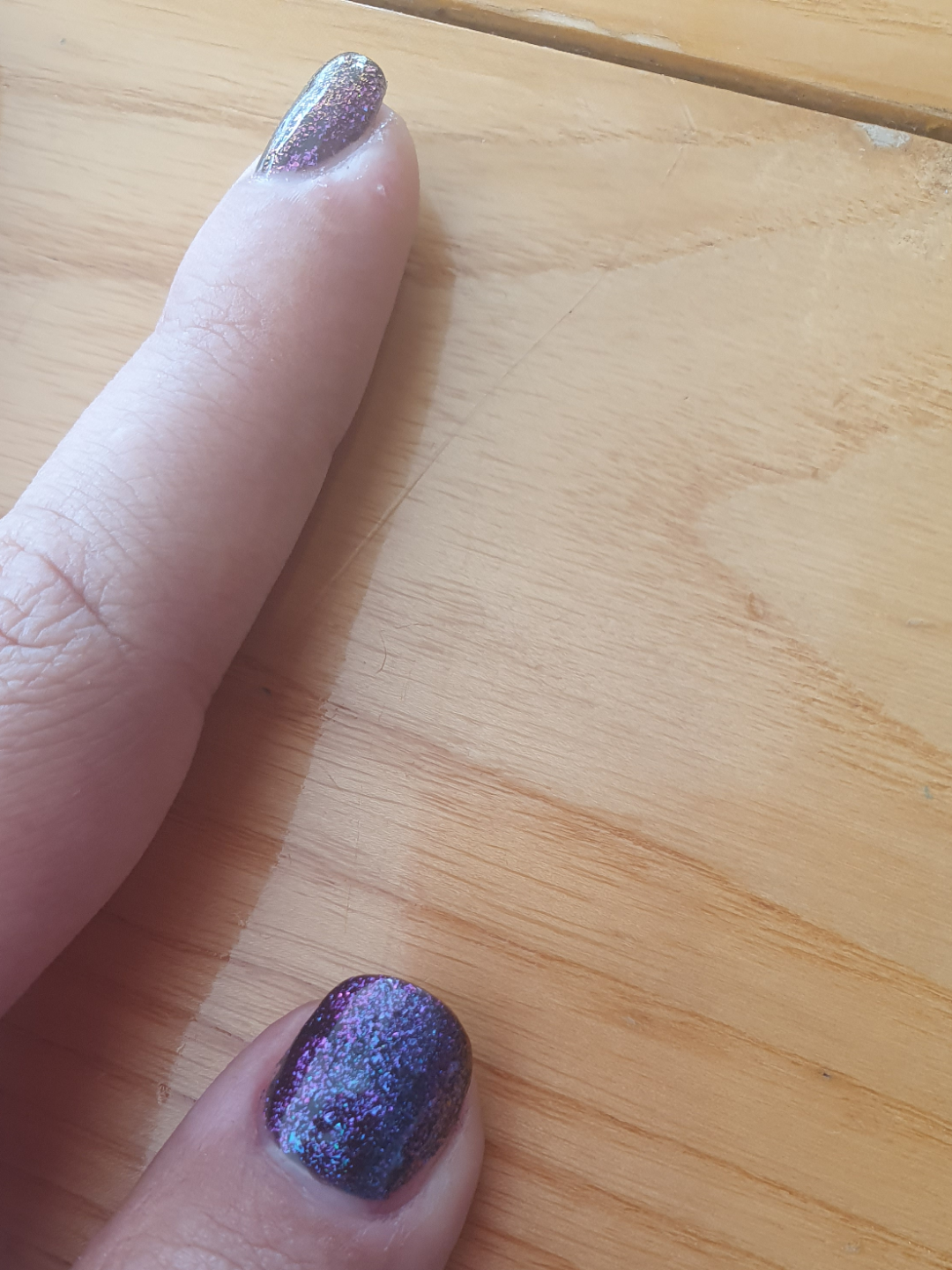 Bi flag inspired nails | Scrolller