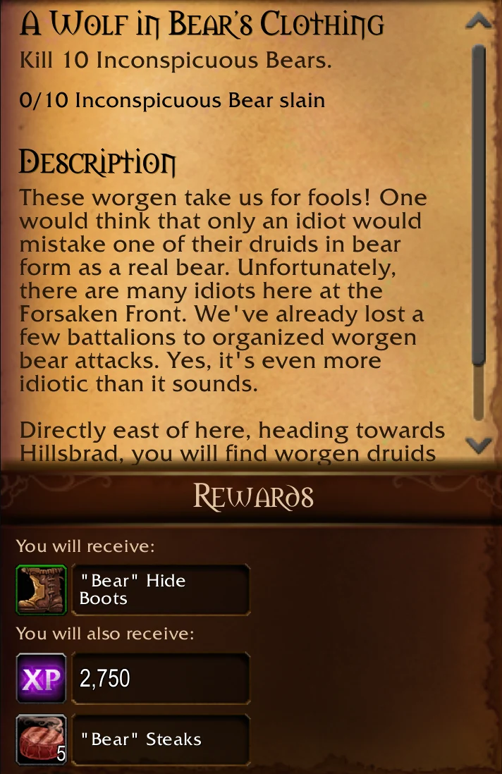 I'm not sure if I like the implications of this quest. | Scrolller
