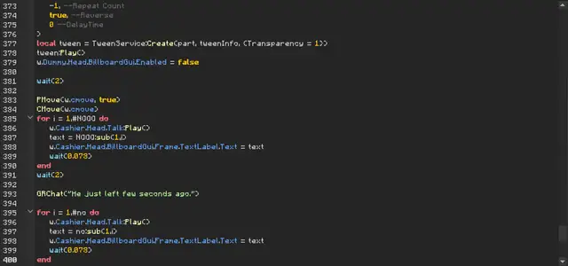 My Script For A Game Reached 400 Lines! | Scrolller