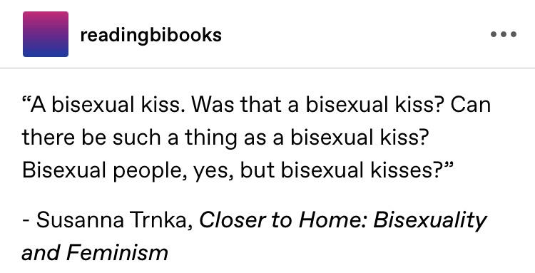 I yearn for a bisexual kiss | Scrolller