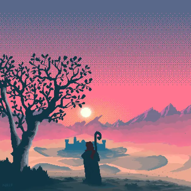 Wanderer, me, Pixelart, 2023 | Scrolller