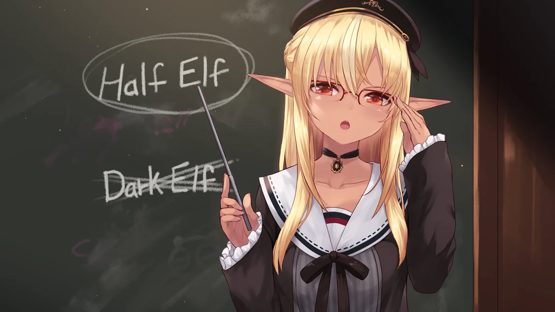 Flare is a half elf, not a dark elf | Scrolller